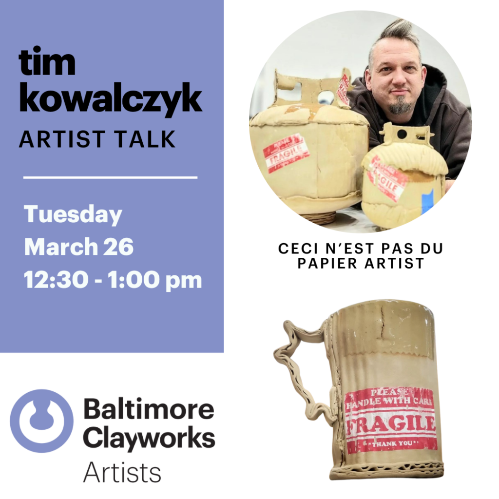 Virtual Artist Talk with Sarah Ann Austin – Baltimore Clayworks